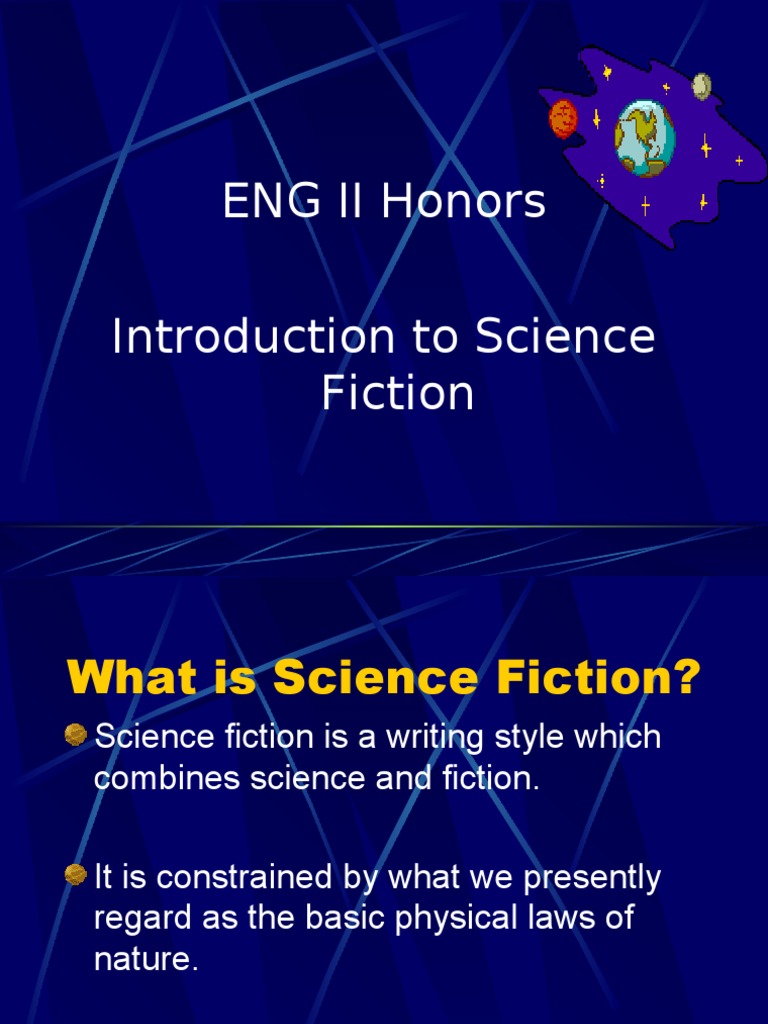 ENG II Honors Introduction To Science Fiction | PDF | Science Fiction ...