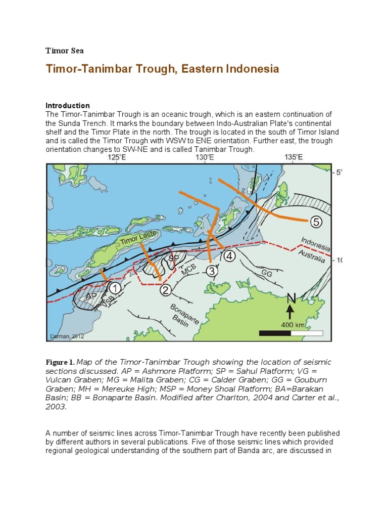 Timor Sea | PDF | Australia (Continent) | Fault (Geology)