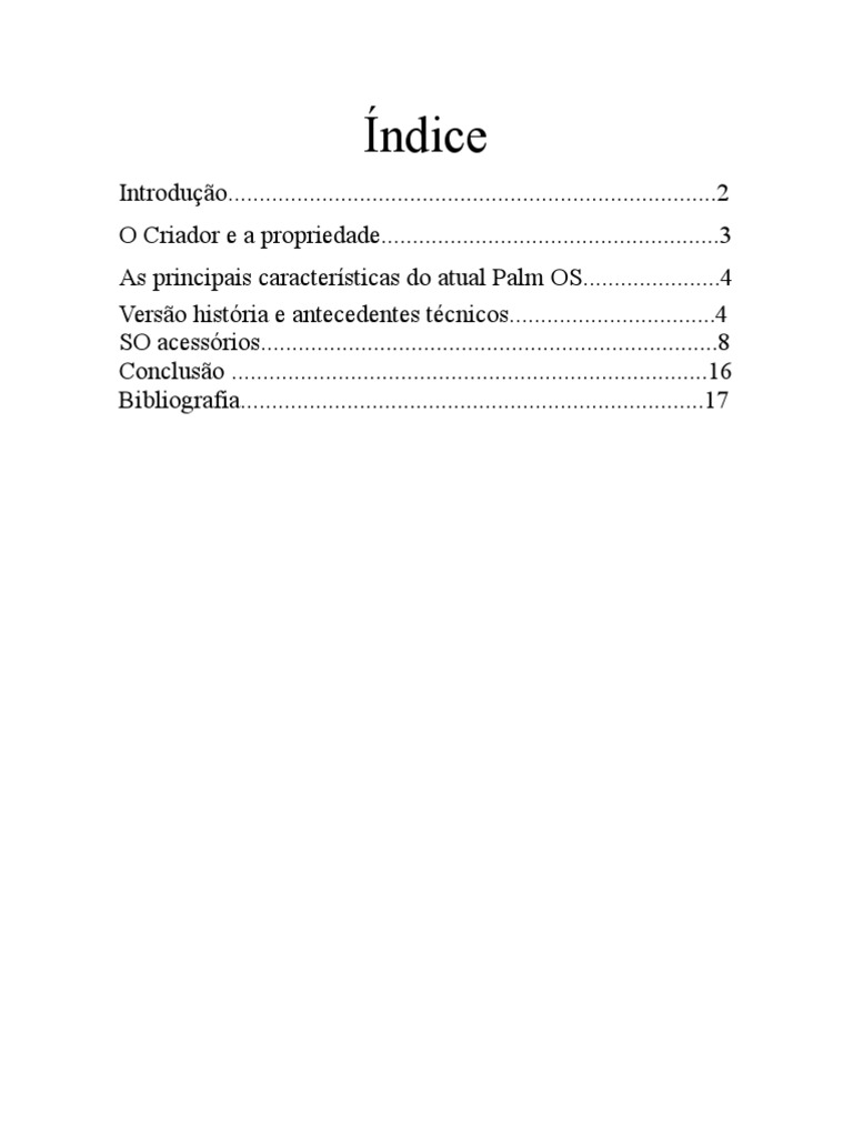 PalmOS | Download grátis PDF | Microsoft Windows | Linux