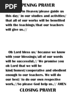 PROGRAM FLOW (Graduation) | PDF | Graduation | Ceremonies