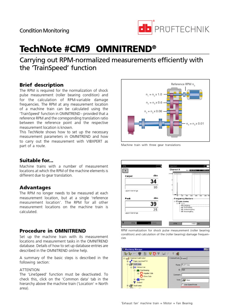 Nota Tecnica Omnitrend | PDF | Gear | Electrical Engineering