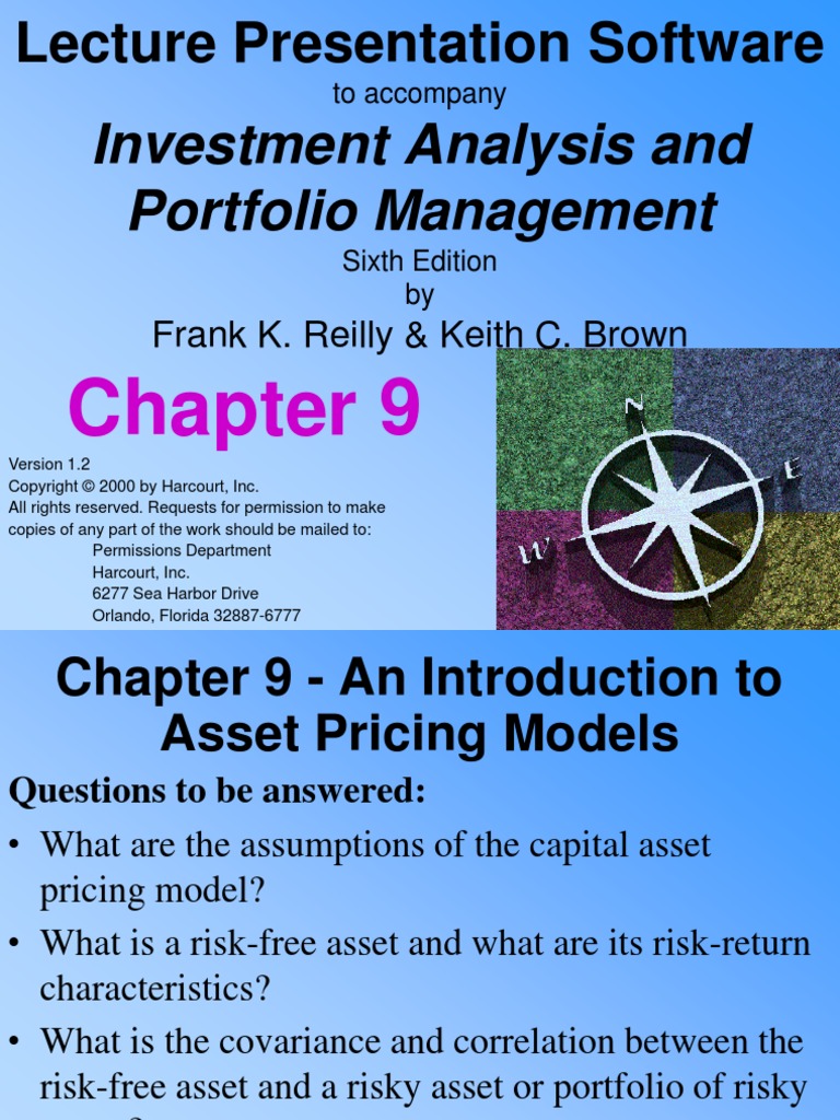 Investment Analysis and Portfolio Management: Lecture Presentation ...