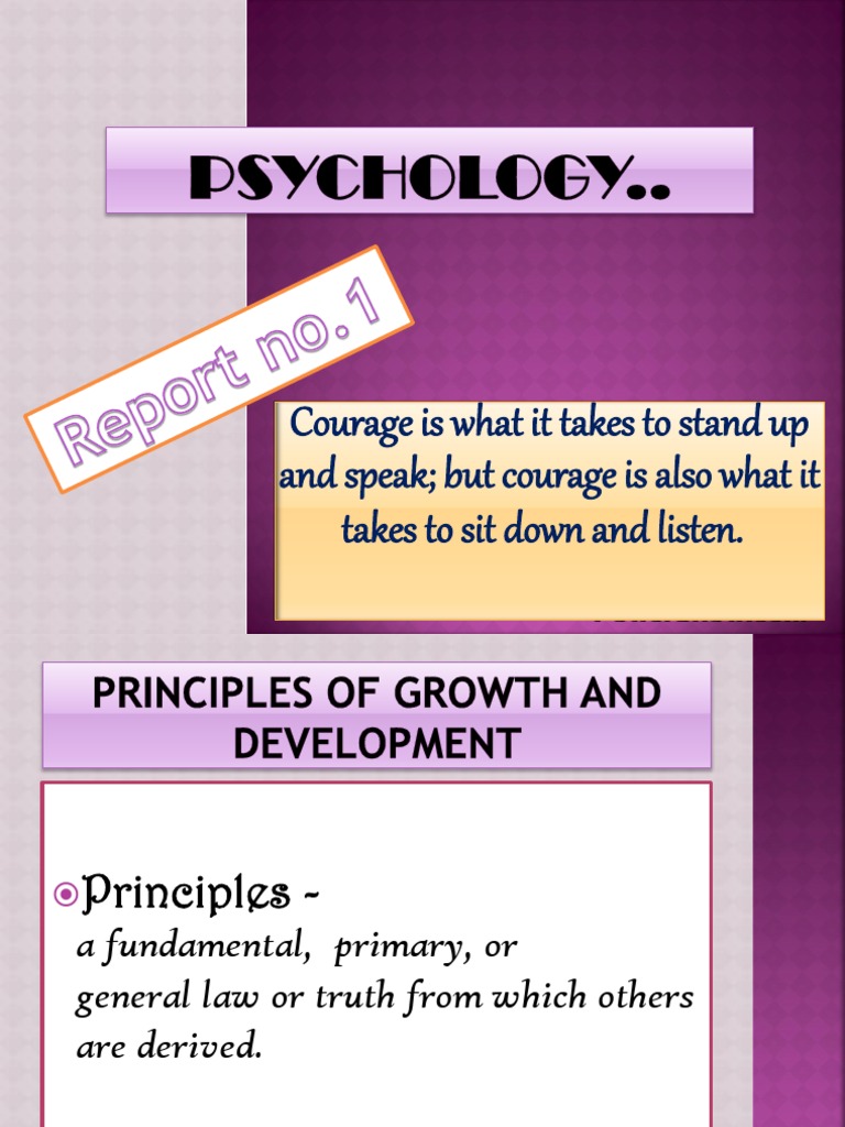 Principle Of Growth And Development PDF Heredity Twin