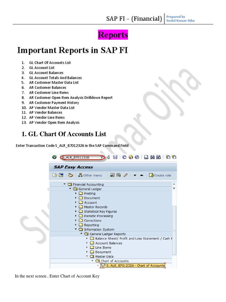 Sap Fi Reports | PDF | Exchange Rate | Financial Transaction