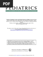 MMRV Vaccine: Risks and Benefits for Kids | PDF | Vaccines | Fever