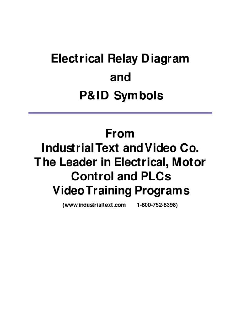 Electrical Relay and P&ID Symbols Guide | PDF | Computers | Technology ...