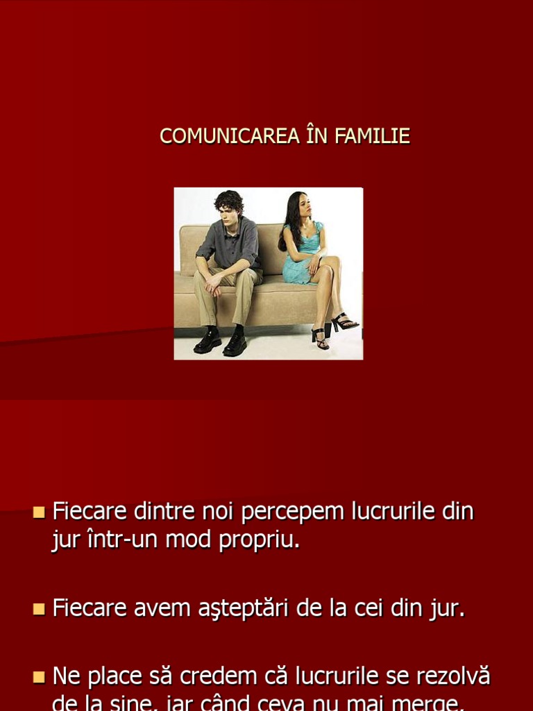 Family Communication | PDF