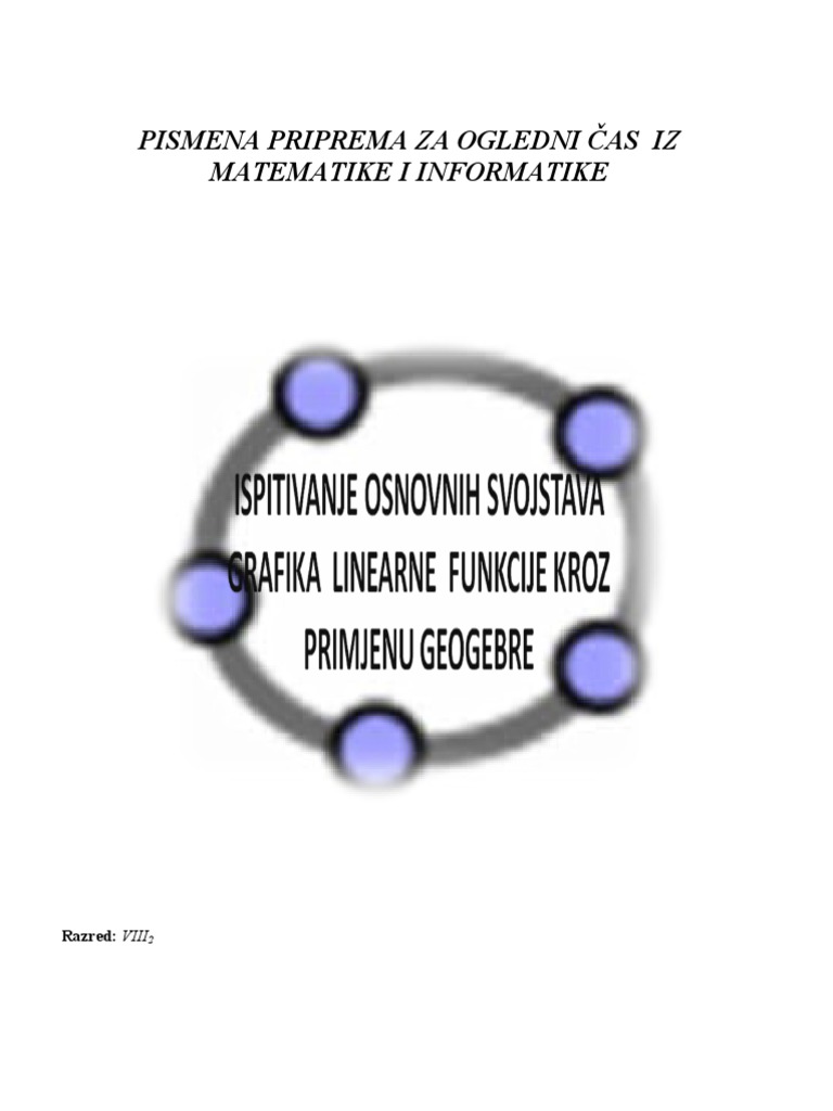 Ogledni Priprema | PDF