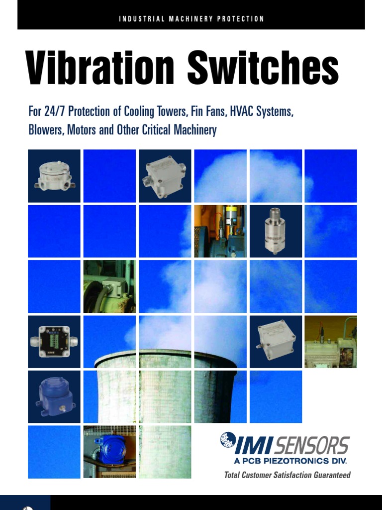 Vibration Switches IMI Sensors PDF | PDF | Relay | Switch