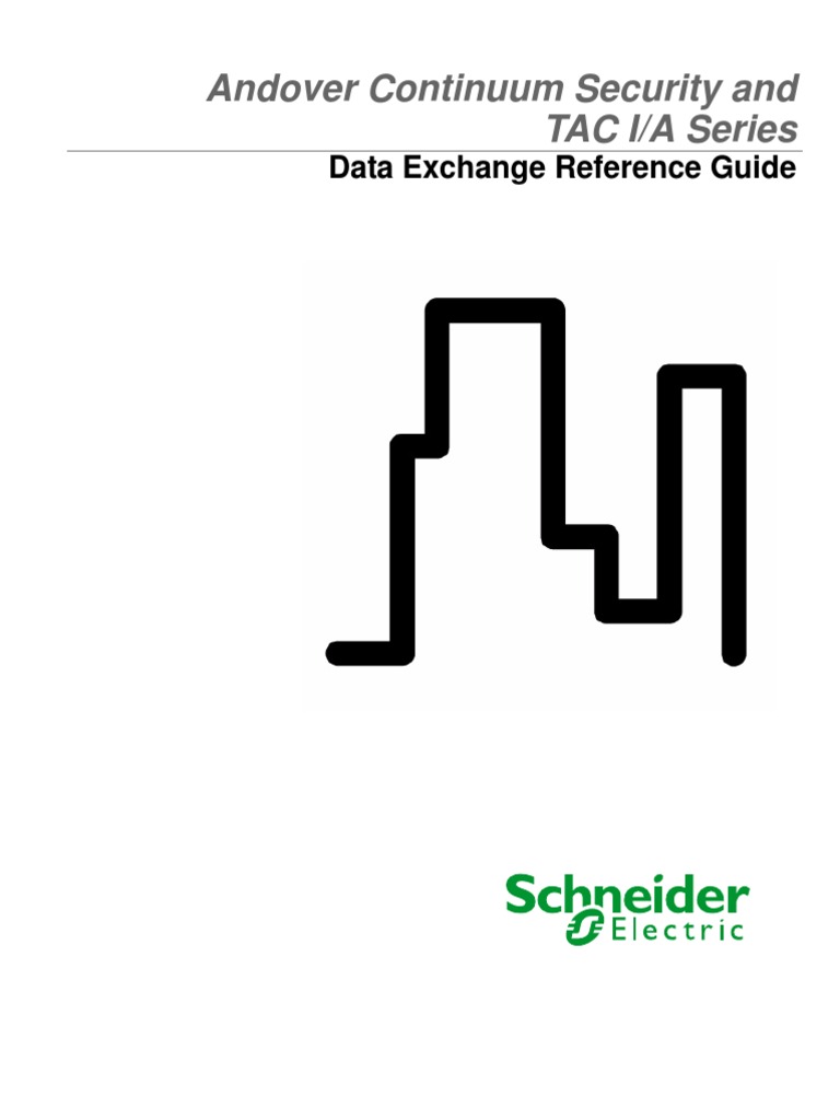 Andover Continuum Tac Ia Data Exchange Reference Guide | PDF | Access Control | Computer Network