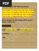 Battling Witchcraft and The Occult - Win Worley | PDF | Witchcraft | Demons