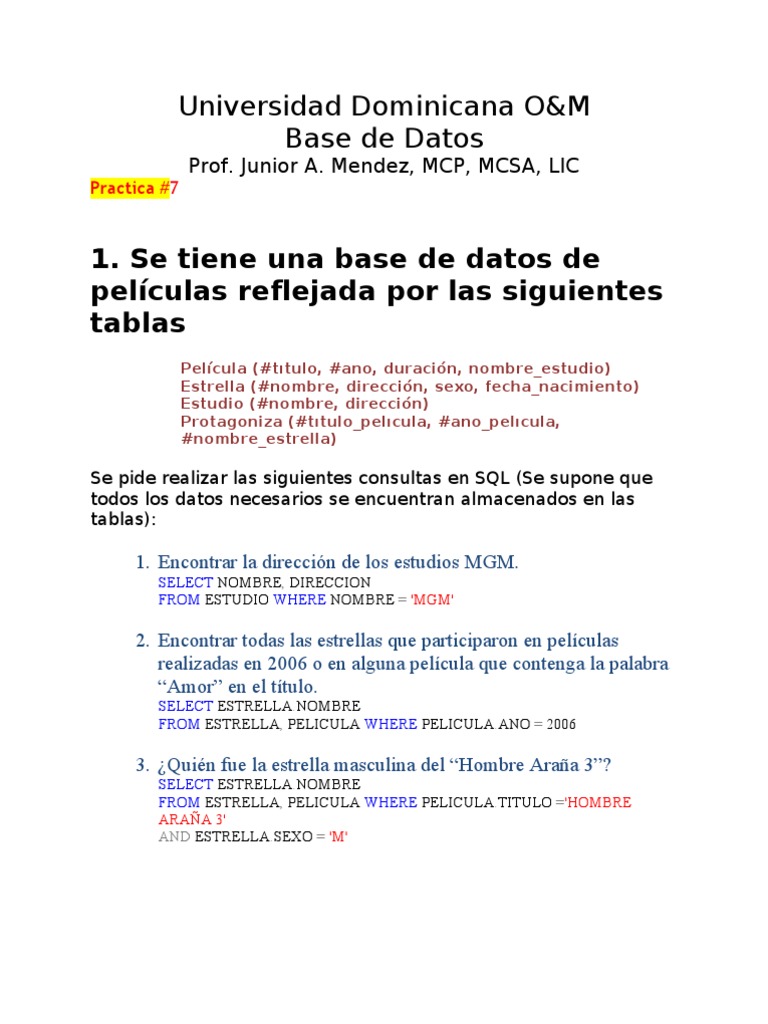 P7LUISPINEDA | PDF | SQL | Bases de datos