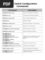 Basic Cisco Switch Configuration | PDF | Network Switch | Command Line Interface