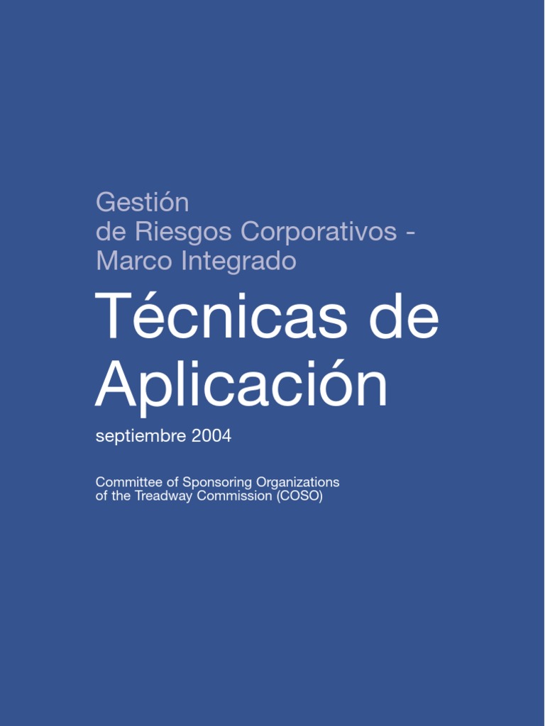 Informe Coso Ii | PDF | Planificación | Liderazgo