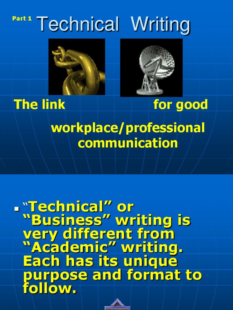 Part 1 Technical Writing | PDF | Sentence (Linguistics) | Subject (Grammar)