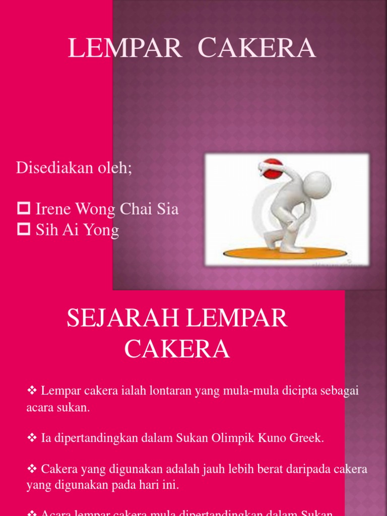 Lempar Cakera | PDF