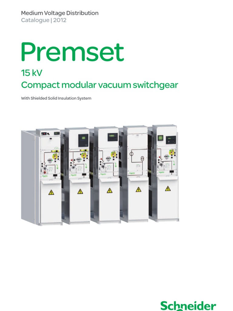 Premset Schneider | PDF | Electrical Substation | High Voltage