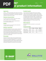 Elastopor H 1221/92: Technical Data Sheet | PDF | Polyurethane | Materials