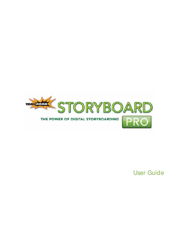 Storyboard Pro 2 User Guide WEB | PDF | Drawing | Tab (Gui)