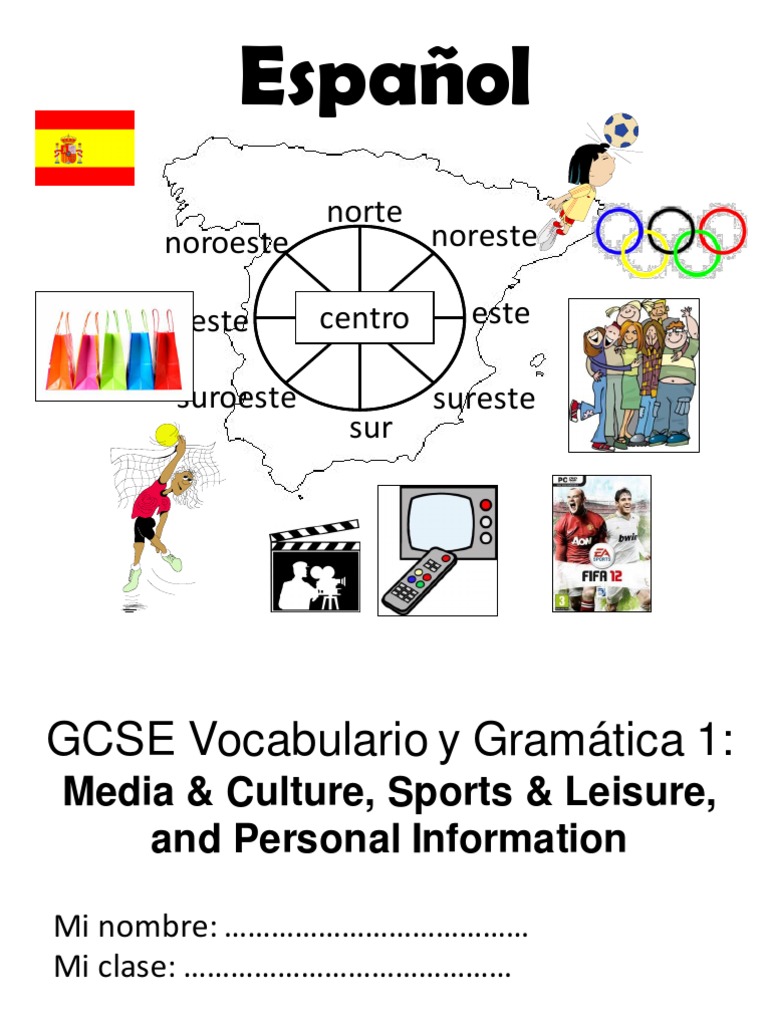 GCSE Spanish Guide 1 PDF | PDF | Grammatical Gender | Grammatical Tense