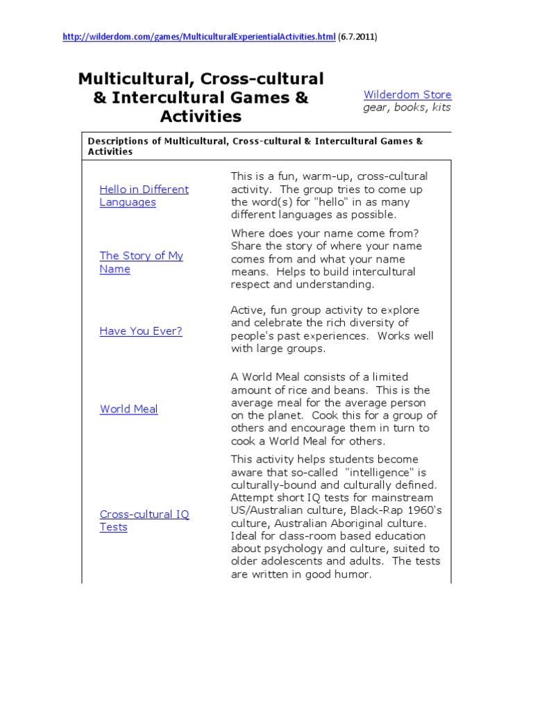 Maths and Cultural Activities | Multiculturalism | Cross Cultural ...