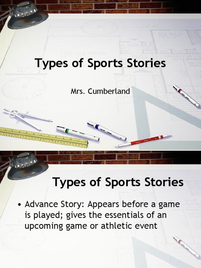 Types of Sports Stories | PDF