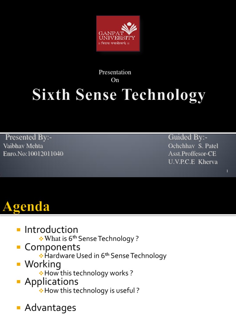 Sixth Sense Technology Overview | PDF | Computers