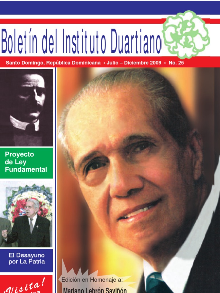 Juan Pablo Duarte PDF | PDF | República Dominicana | Instituciones sociales