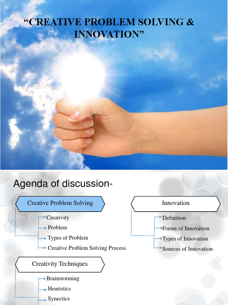 Creative Problem Solving | PDF | Heuristic | Creativity