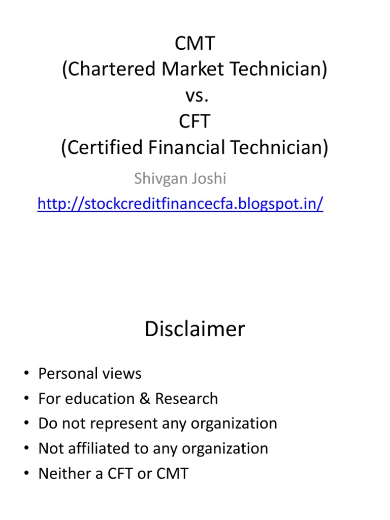 CFT/CMT Course On Wiziq. | PDF | Technical Analysis | Test (Assessment)
