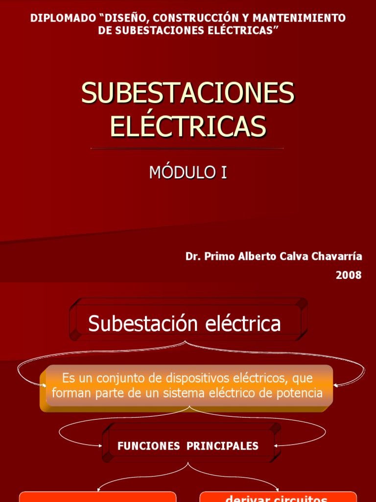 Subestaciones Electricas | PDF | Subestacion electrica | Transformador
