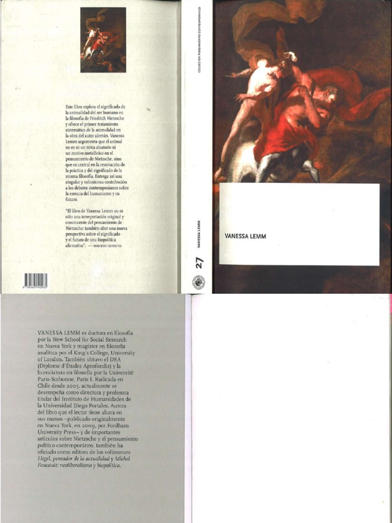 La Filosofia Animal | PDF | Friedrich Nietzsche | Homo Sapiens