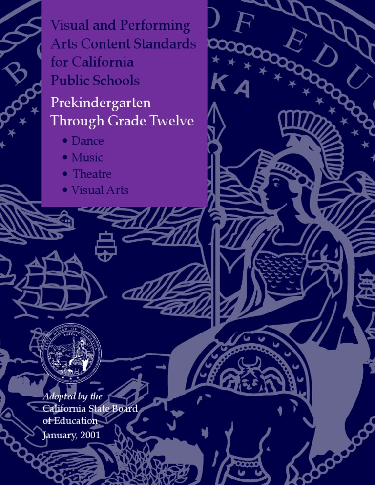 Visual and Performing Arts Standards For California K-12 | PDF | Dances ...