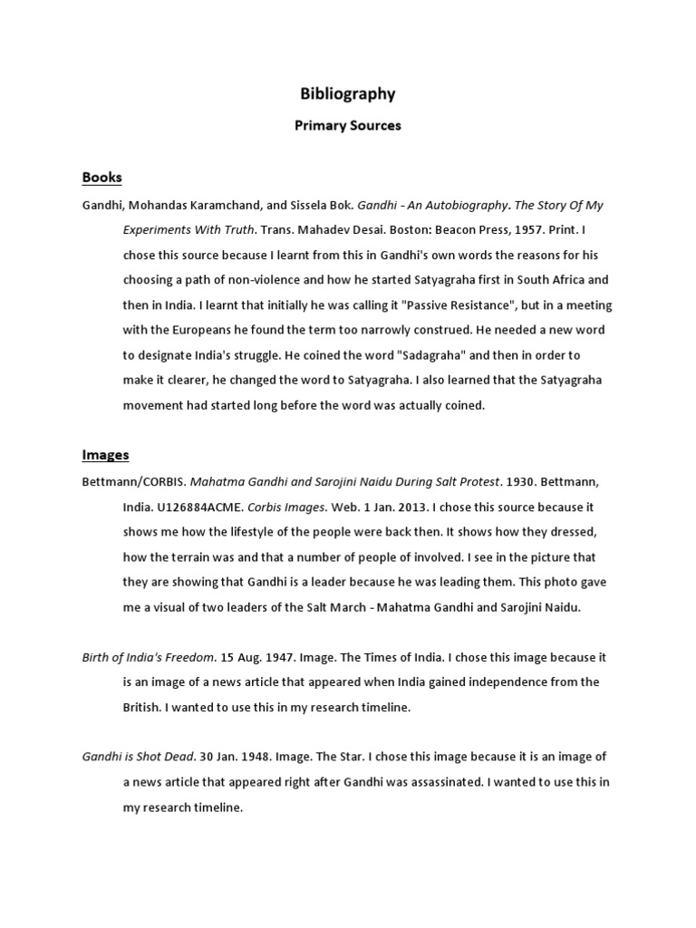 Primary Sources | PDF | Mahatma Gandhi | Indian Independence Movement