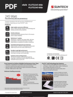 SP75 | PDF | Solar Panel | Solar Cell