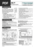 IEI 212 Keypad Programming | PDF | Relay | Power Supply