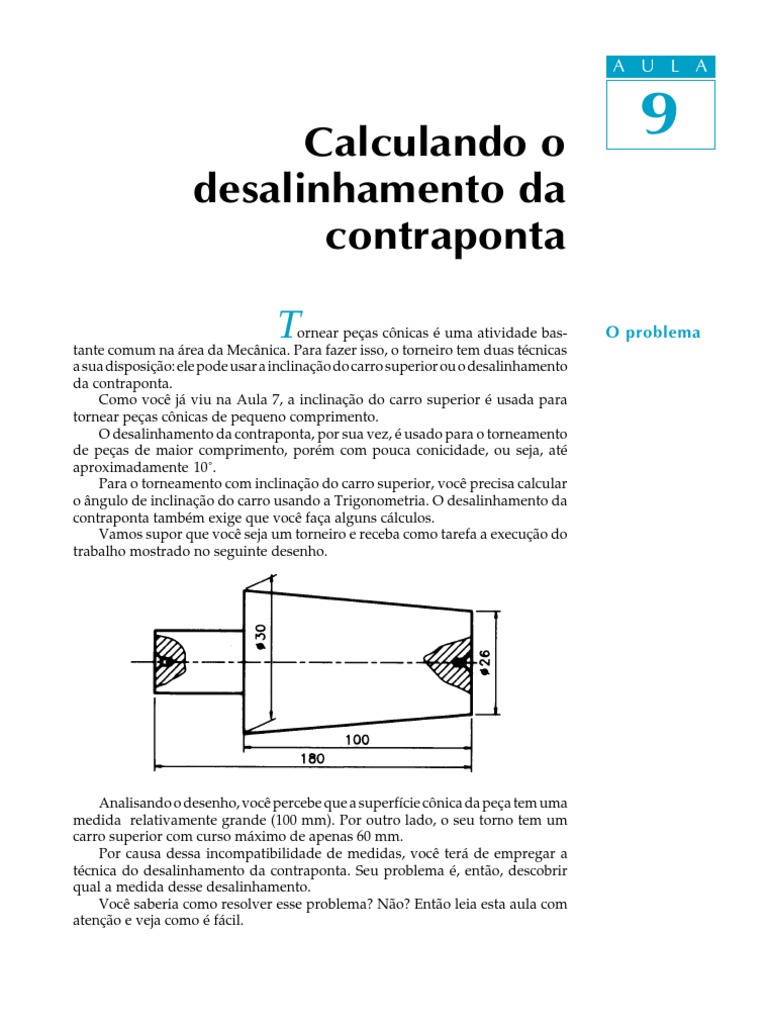 Calculo de Conicidade | PDF
