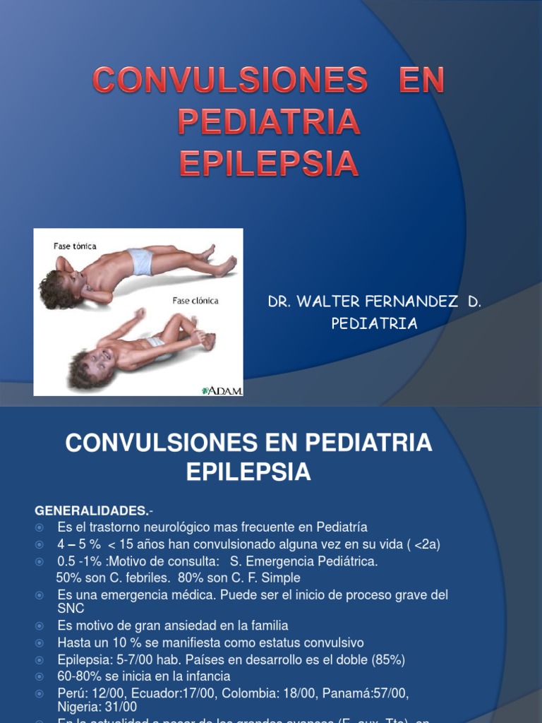 Clasificación y Protocolo de Convulsiones Pediátricas | PDF | Epilepsia ...