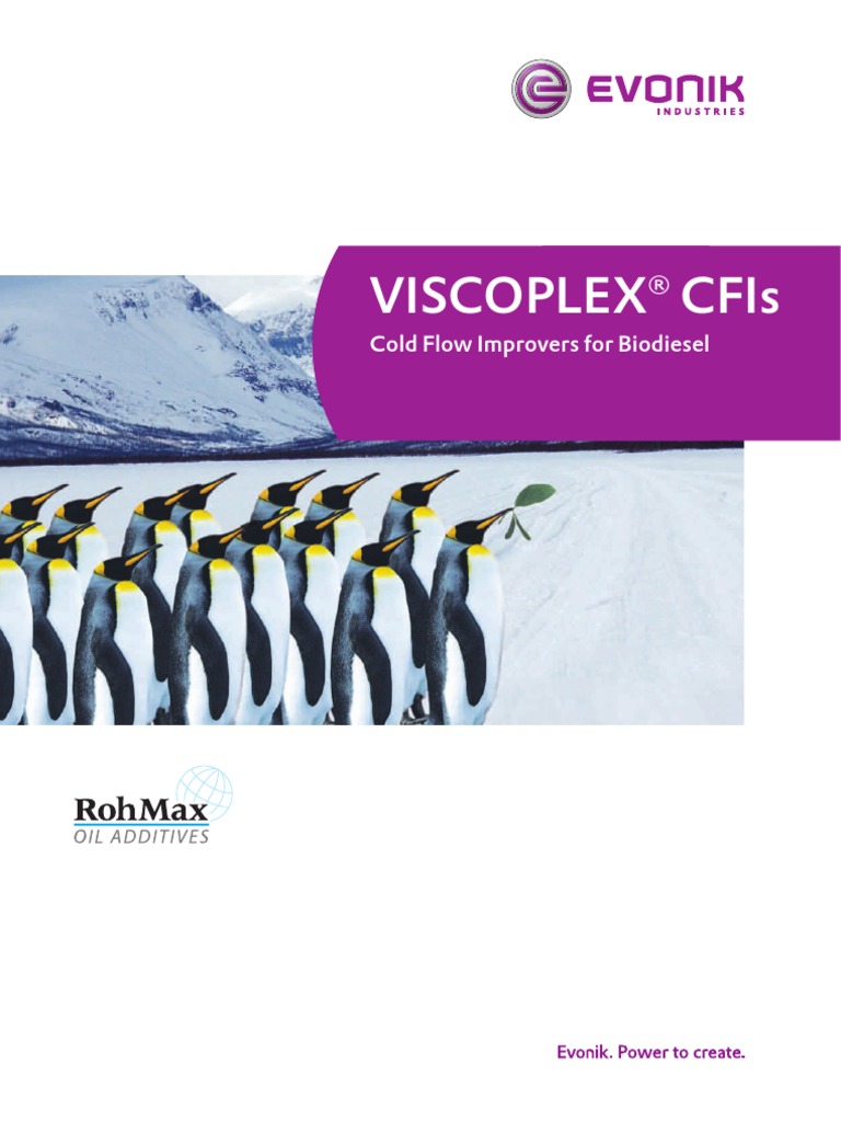 Viscoplex Cfis: Cold Flow Improvers For Biodiesel | PDF | Biodiesel ...
