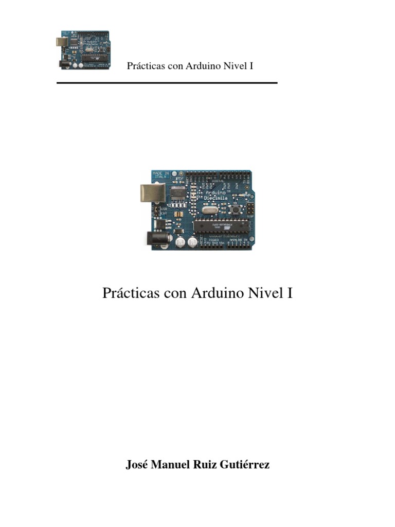 Practicas Con Arduino | PDF | Diodo emisor de luz | Sensor