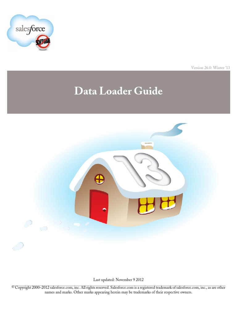 Salesforce Data Loader | Download Free PDF | Command Line Interface | Salesforce.Com