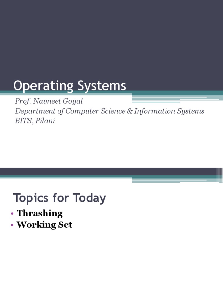 Oprating System | PDF | Operating System | Computer Data Storage