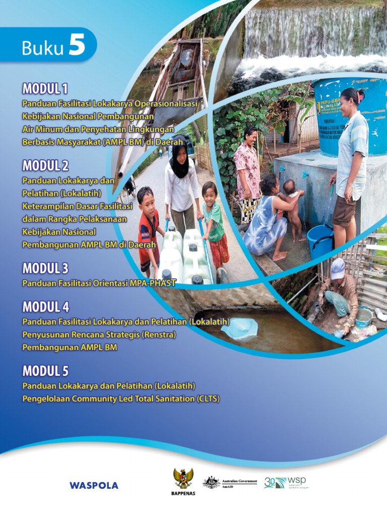 Kumpulan Modul Panduan Fasilitasi Kegiatan Pembangunan Air Minum Dan ...