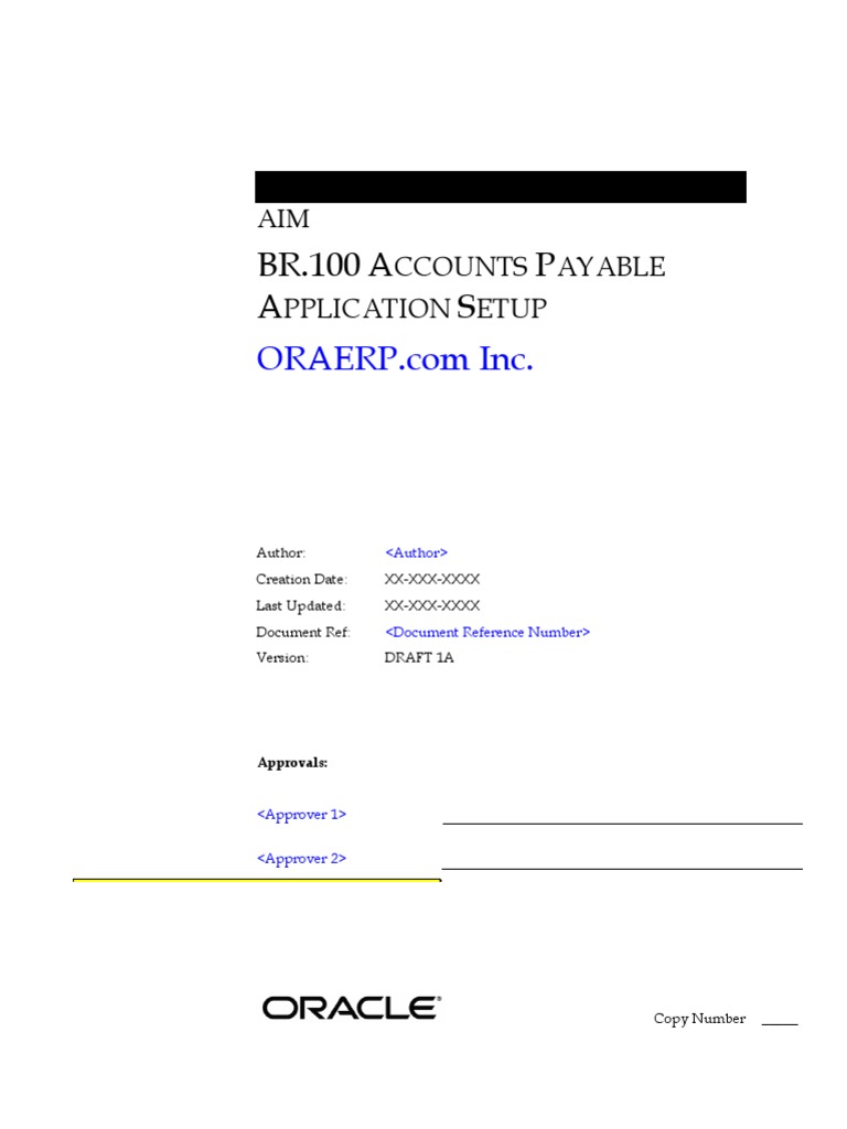 BR100 Accounts Payable | PDF | Accounts Payable | Receipt