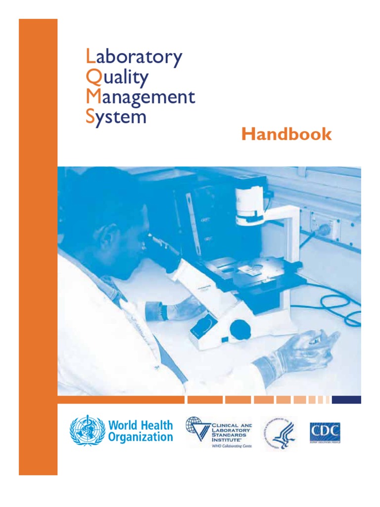 WHO Laboratory Quality Management System Handbook | Quality Management ...