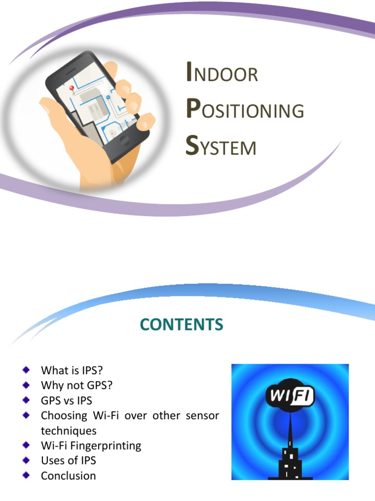 Indoor Positioning System | Telecommunications Engineering ...