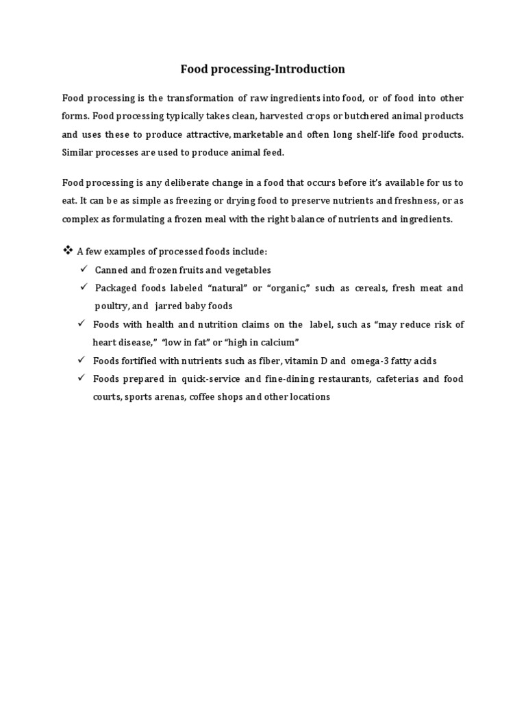 The Indonesian Food Processing Industry (Final) | PDF | Indonesia ...