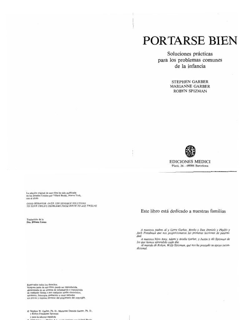 Portarse Bien | PDF
