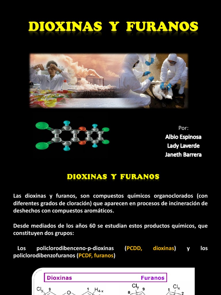 Dioxinas y Furanos | PDF | Incineración | Sustancias químicas