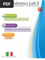 Post-Dam in Complete Dentures | PDF | Dentures | Nature